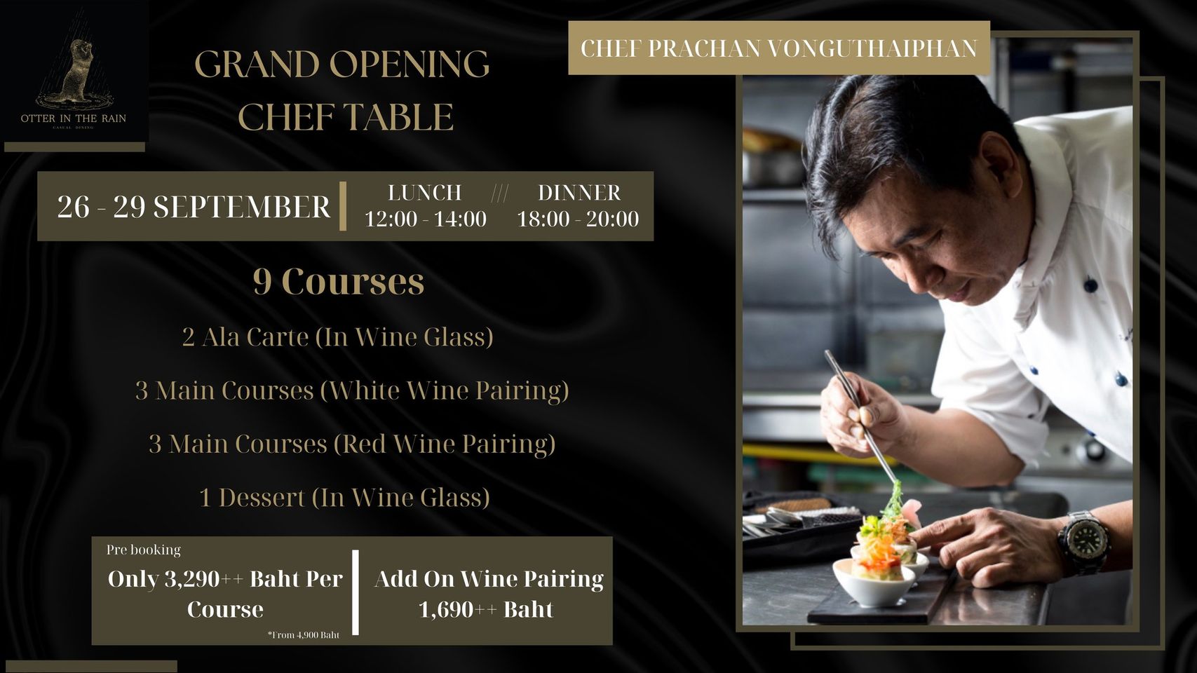 Grand Opening & Chef Table by Chef Prachan | Spoon And Wander